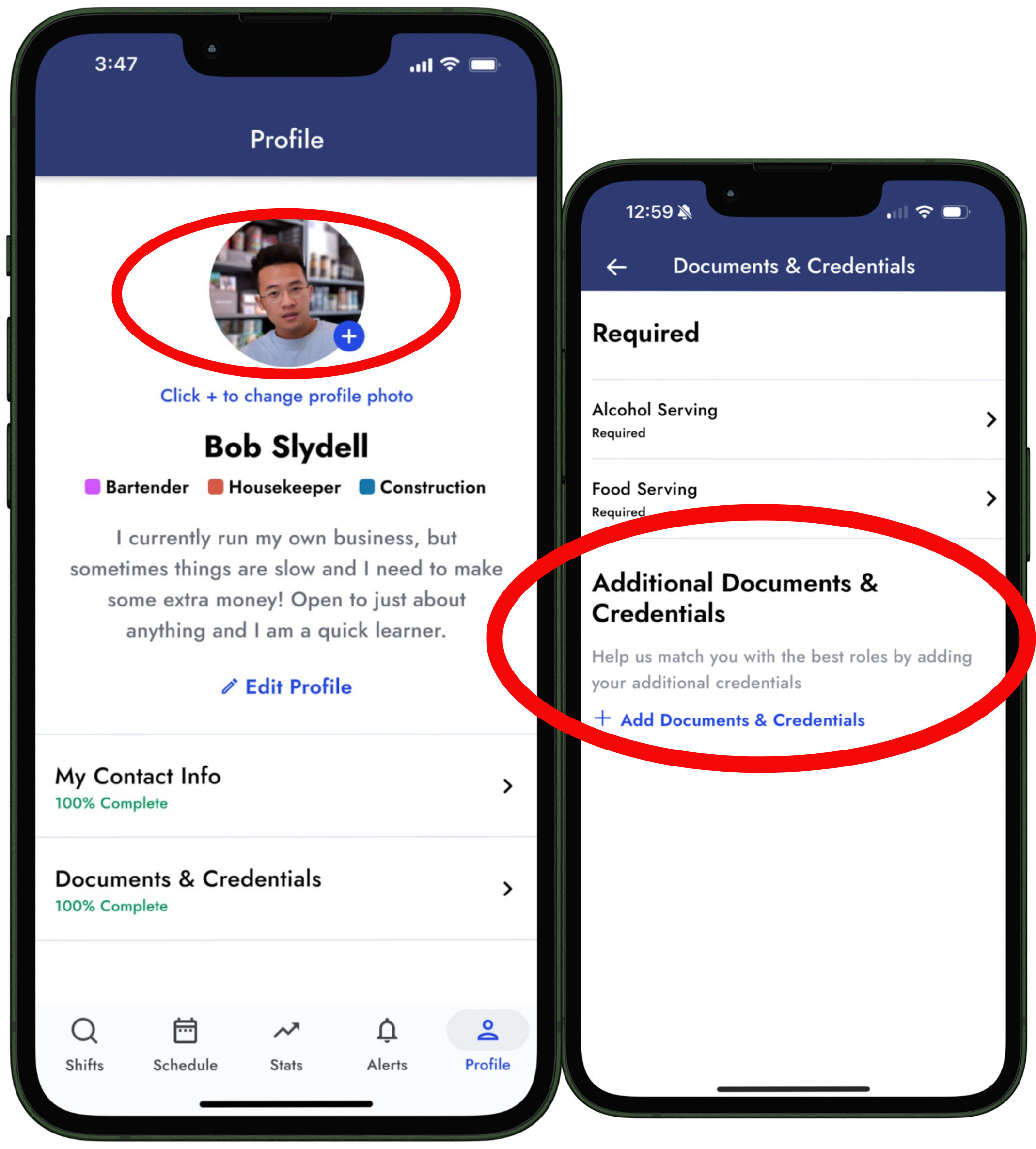 How to Set Up a Great Profile on the GigWorx App